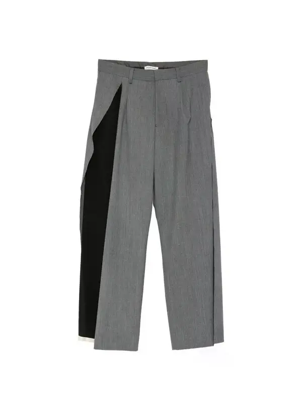 Undercover Paneled Raw Edge Trousers