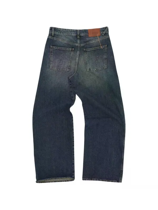 FORTELA Jaronlow Stone-wash Wide-leg Jeans
