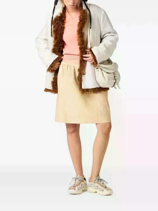 Miu Miu Linen Skirt