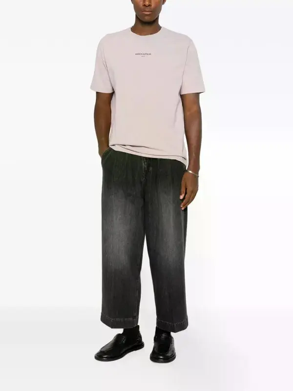ROSSI Noa Pleated Jeans Washed