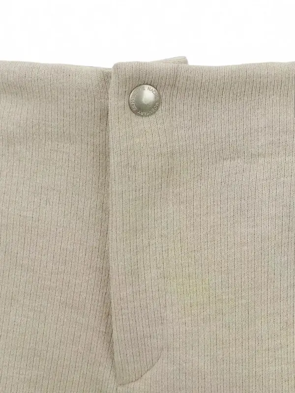 NACHE Ribbed-knit Wide-leg Trousers