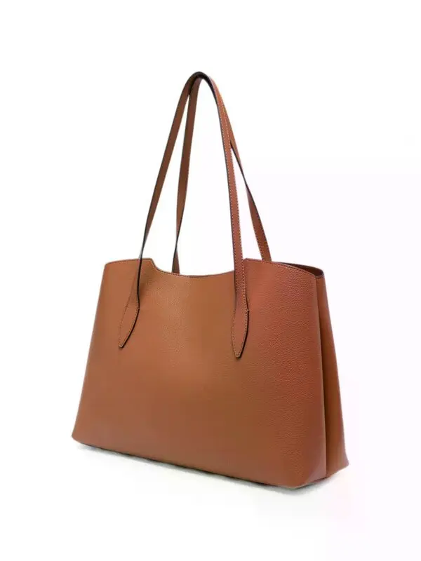 Guess Melody Logo-plaque Leather Shoulder Bag