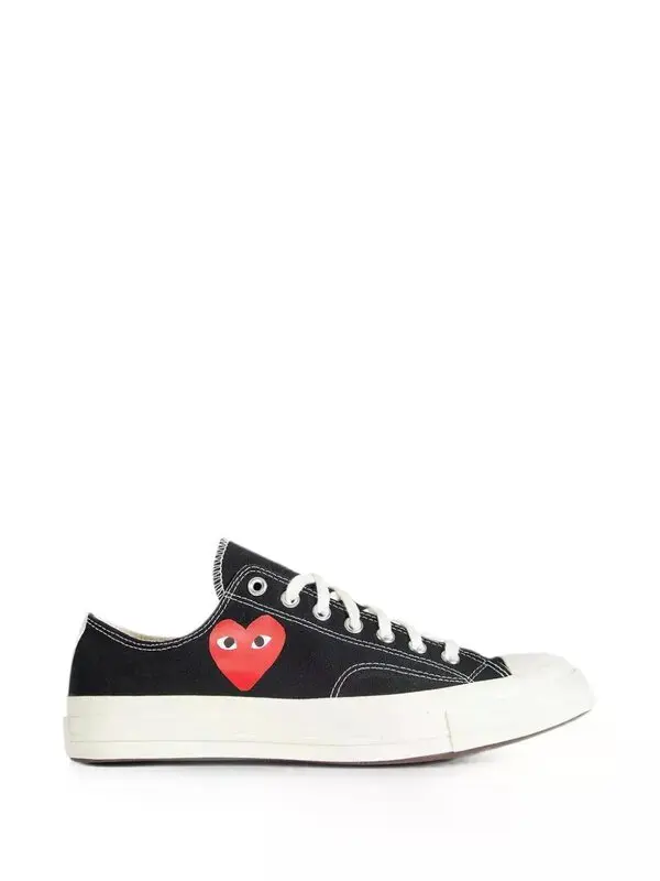 Comme Des Garçons X Converse Single Heart Chuck 70 Low-top Sneakers