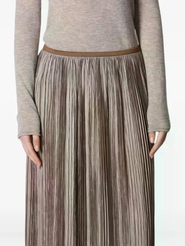 ROBERTO COLLINA Pleated Mini Skirt
