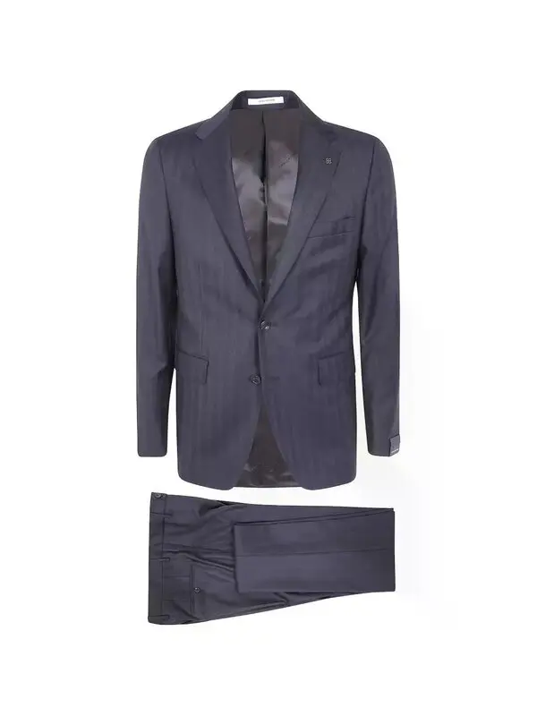 Tagliatore Bruce Single-breasted Suit Jacket