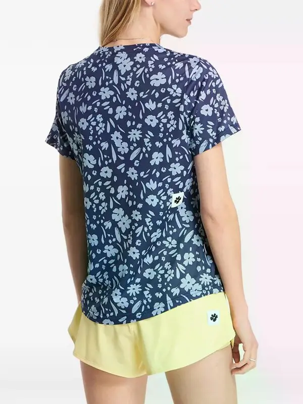 SAYSKY Floral Print Crewneck T-shirt