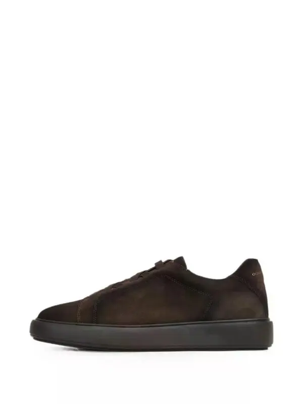 Officine Creative Slouch Suede Lace-up Sneakers