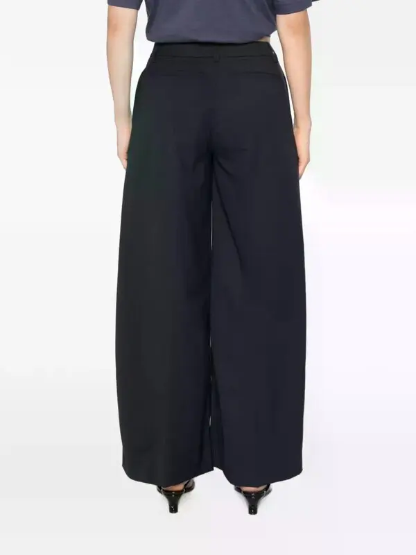THELATEST Pleated Wide-leg Trousers
