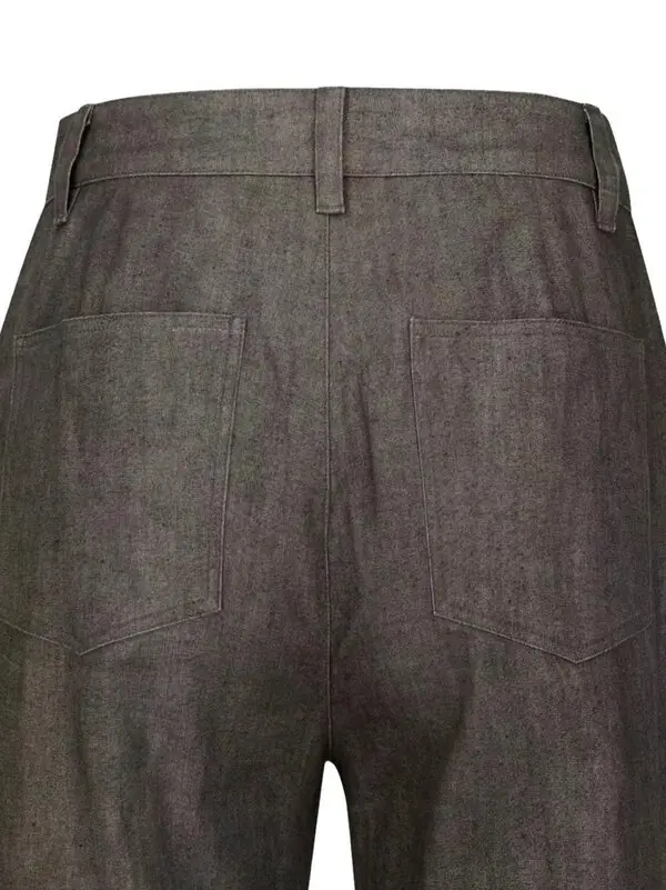 AMOMENTO Straight Leg Trousers
