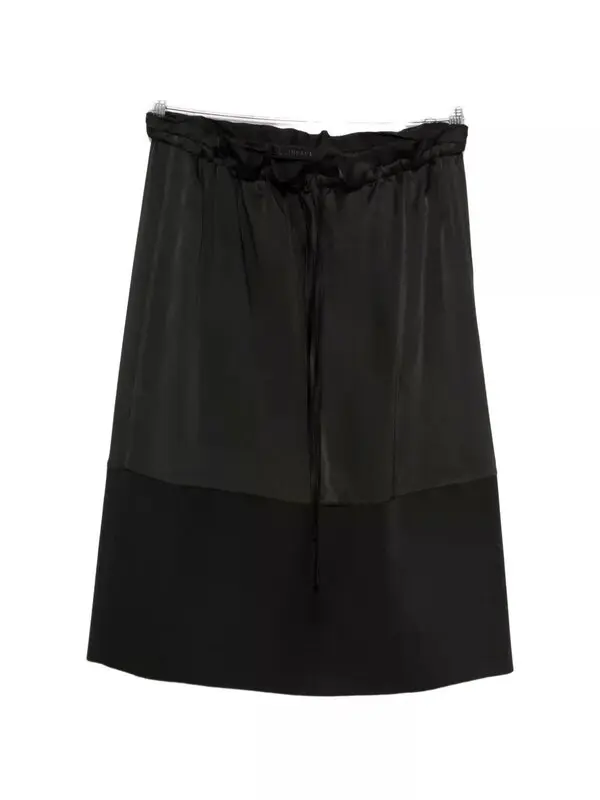 ALAINPAUL Drawstring-fastening Mini Skirt