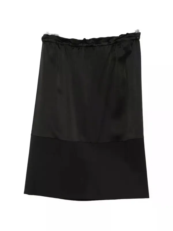 ALAINPAUL Drawstring-fastening Mini Skirt