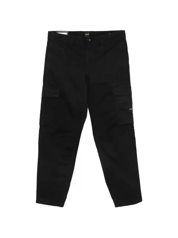 BOSS Logo-patch Cargo Trousers