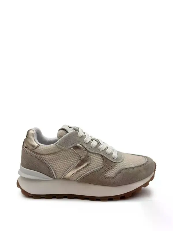 VOILE BLANCHE Paris Suede Sneakers - Neutrals