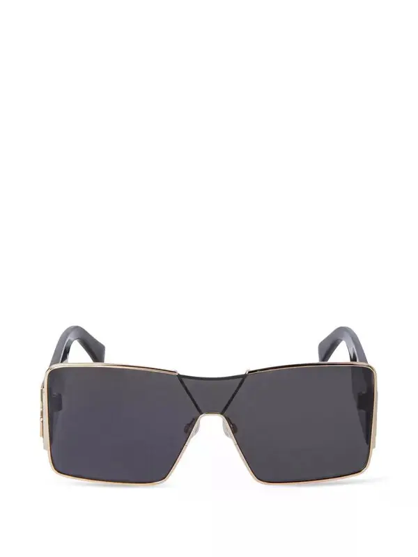 Off-White Aspen Shield Sunglasses - Gold