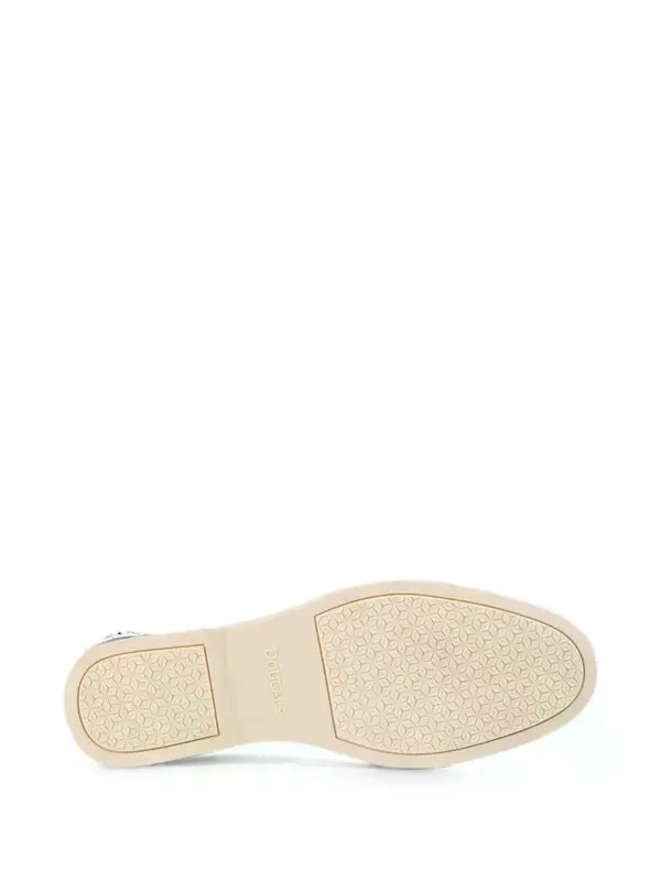 DOUCAL'S Topstitched Leather Loafers
