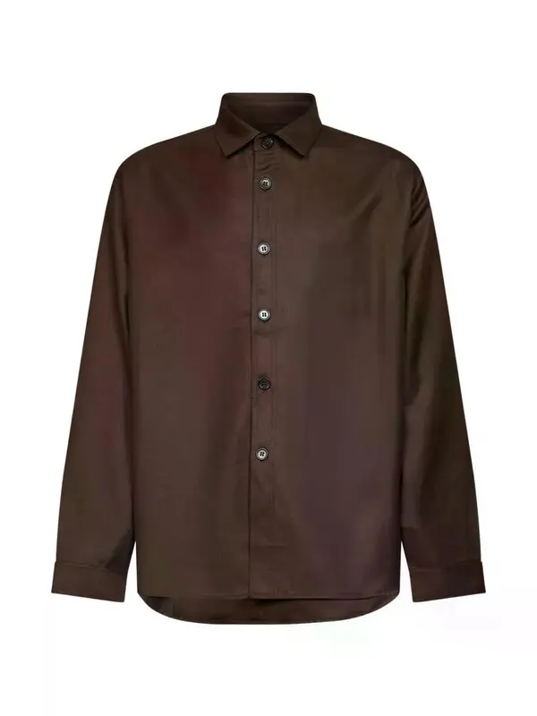 ROSE BURRITO Button-fastening Long-sleeve Shirt