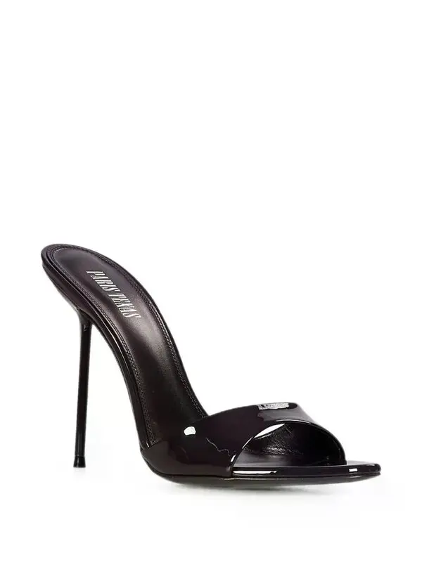 Paris Texas Lidia Patent-finish Stiletto-heel Mules