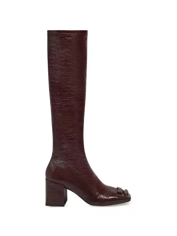 COURREGES Logo-patch Vinyl Boots