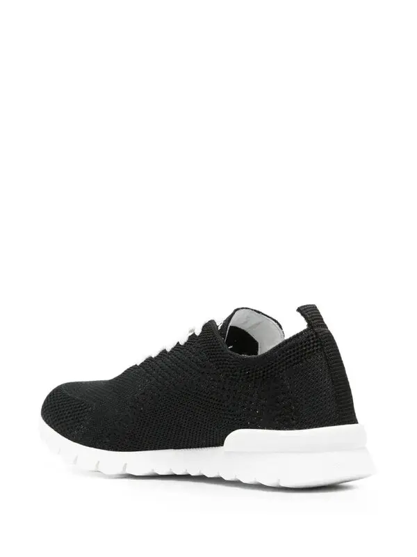 Kiton Logo-embroidered Interwoven Sneakers