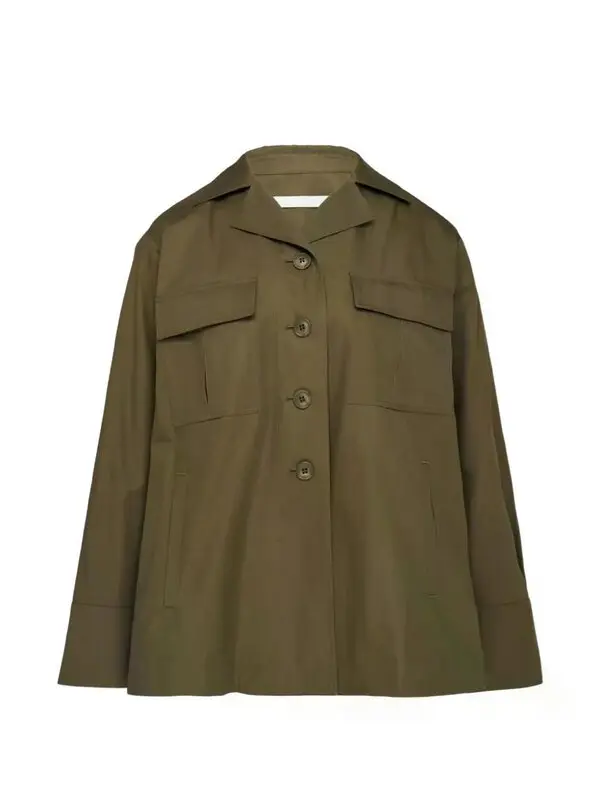 CLUB21 Thea Military-utility Jacket - Green