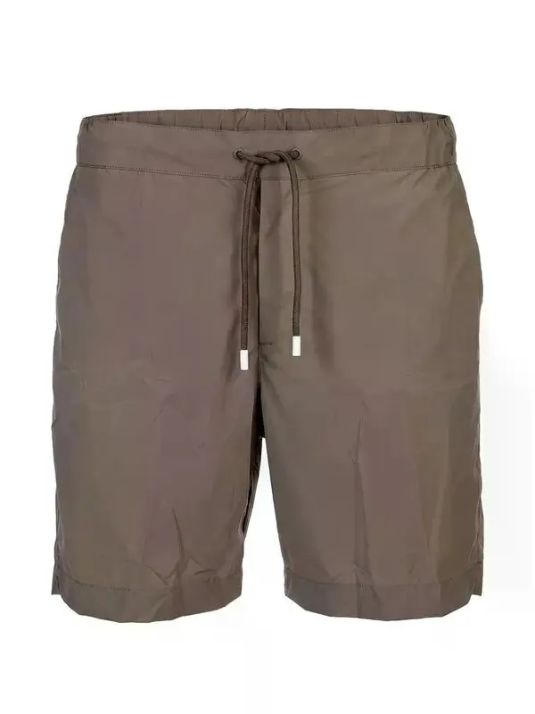 Fedeli Drawstring-waist Swim Shorts