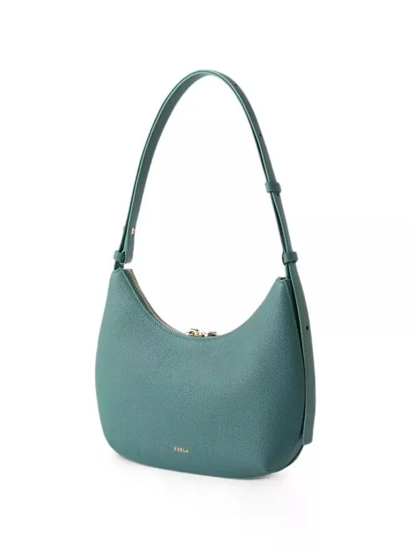 Furla Goccia Grained Leather Shoulder Bag