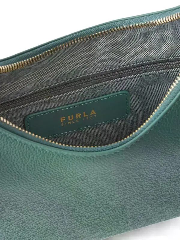 Furla Goccia Grained Leather Shoulder Bag