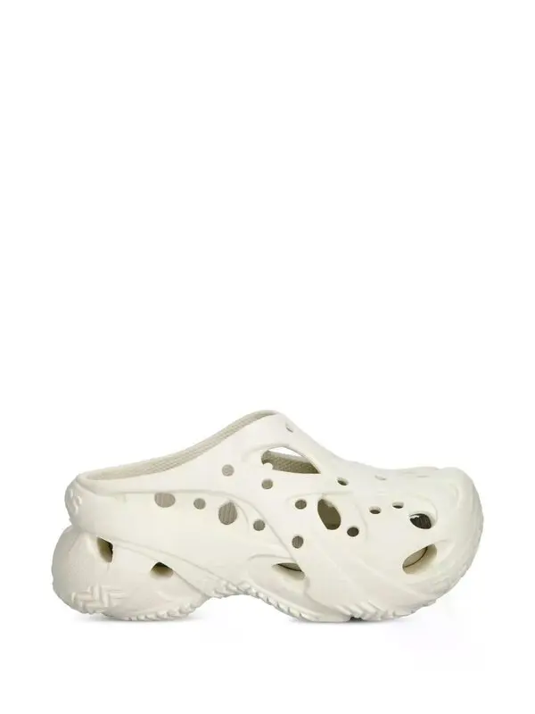 CROCS Caged Perforated Slip-on Sneakers - Neutrals