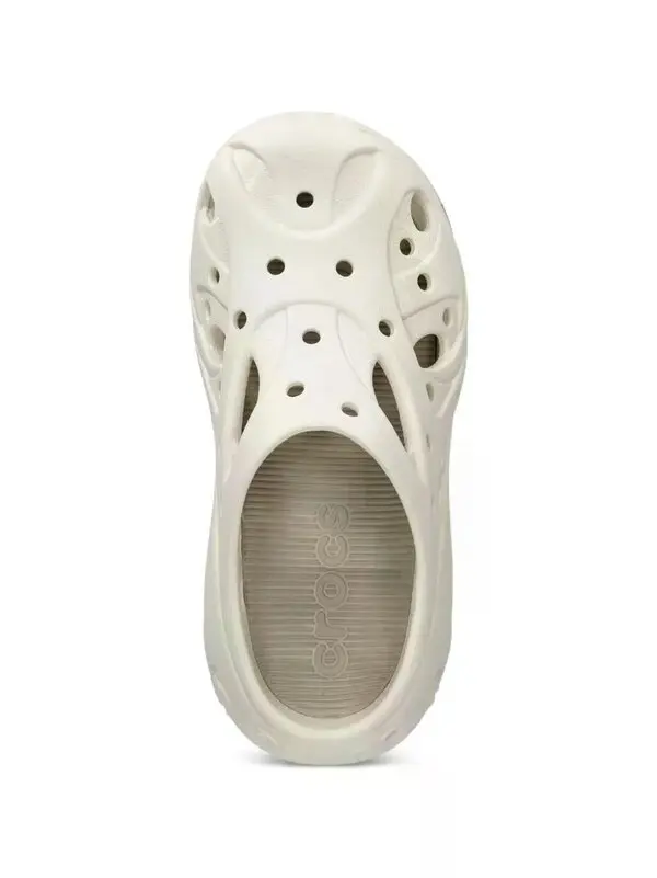 CROCS Caged Perforated Slip-on Sneakers - Neutrals