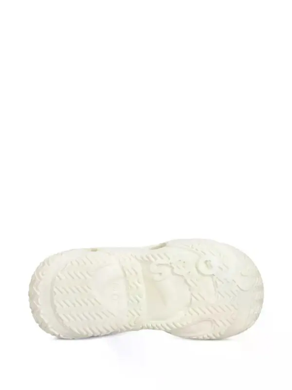 CROCS Caged Perforated Slip-on Sneakers - Neutrals