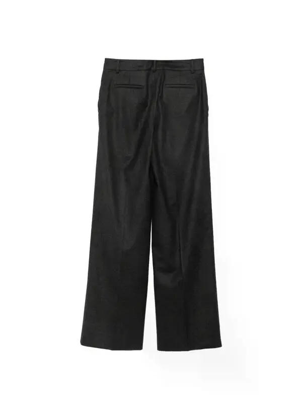 P.a.r.o.s.h Pressed Crease Wide Leg Trousers