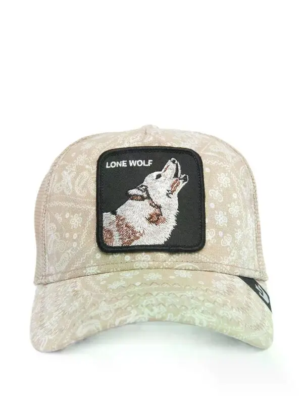 GOORIN BROS Lone Wolf Paisley-print Trucker Cap