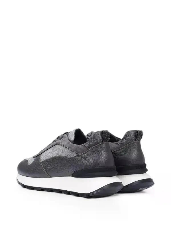DOUCAL'S Panelled Low-top Sneakers