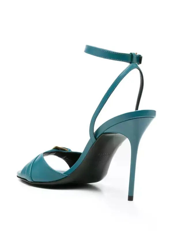 Balmain Buckle Detail Stiletto Sandals