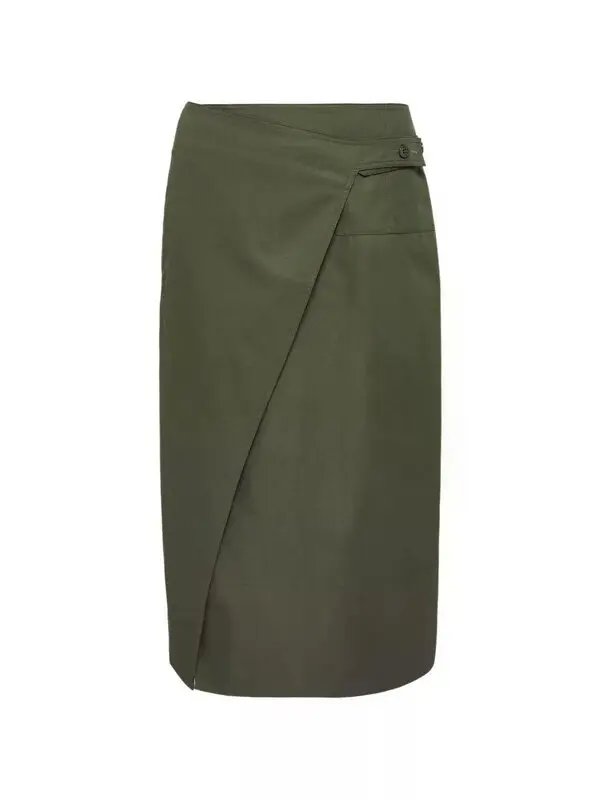 CLUB21 Camille Wrap Midi Skirt