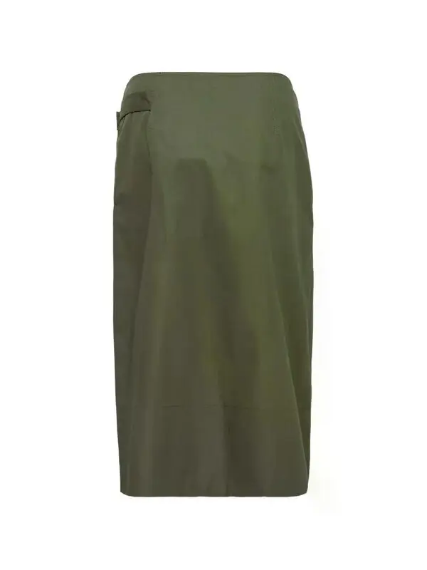 CLUB21 Camille Wrap Midi Skirt