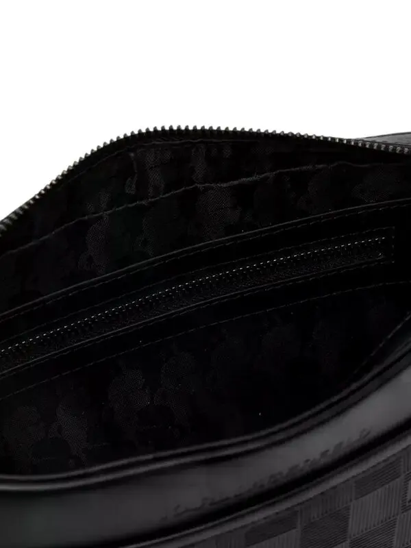Karl Lagerfeld Monogram-pattern Messenger Bag