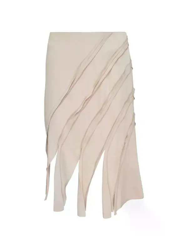 CLUB21 Daisy Diagonal-stripe Skirt