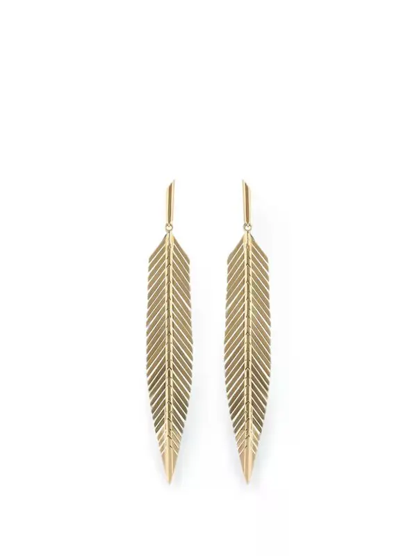CADAR Feather Drop Earrings