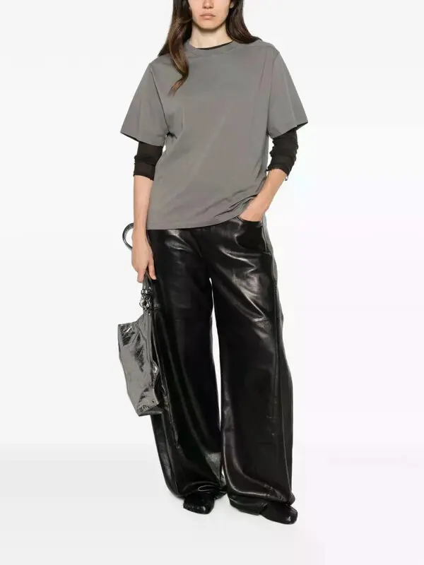 Rick Owens Brad T Seam-detail T-shirt