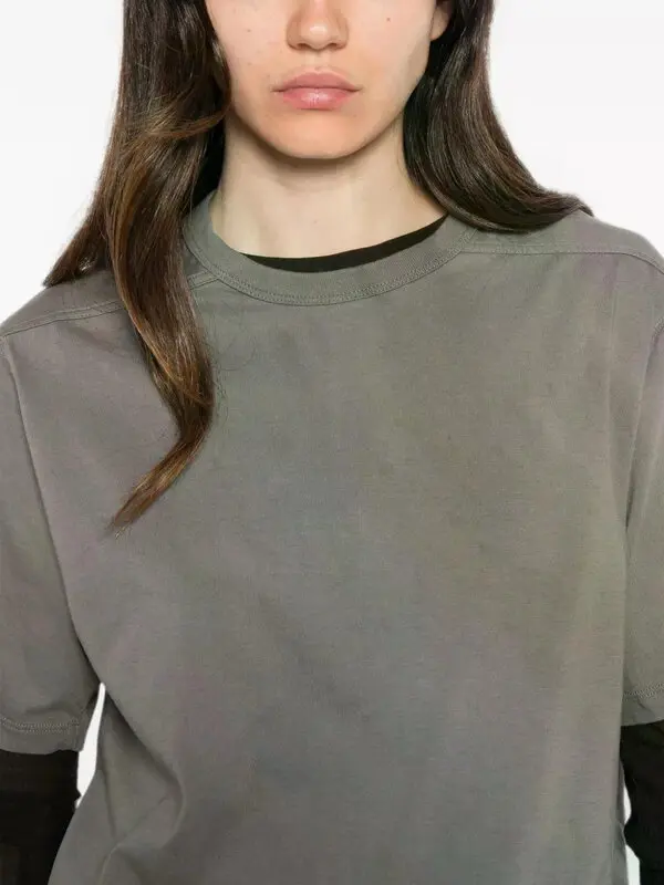 Rick Owens Brad T Seam-detail T-shirt