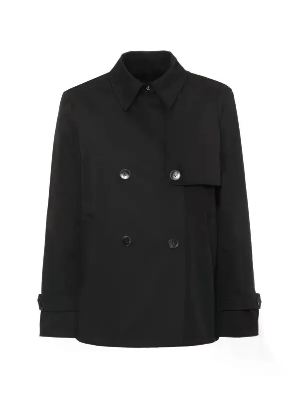 EMME Double-breasted Storm-flap Coat