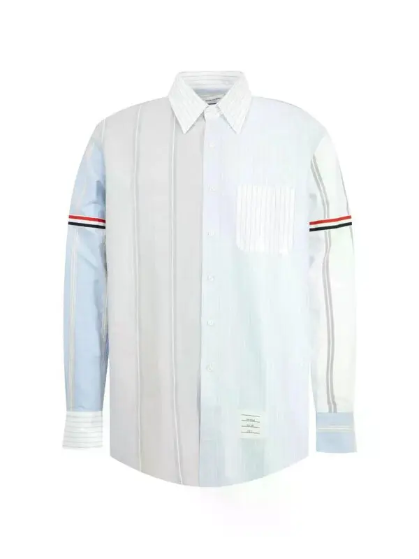 Thom Browne Funmix Cotton Oxford Shirt