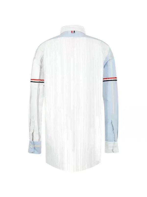 Thom Browne Funmix Cotton Oxford Shirt