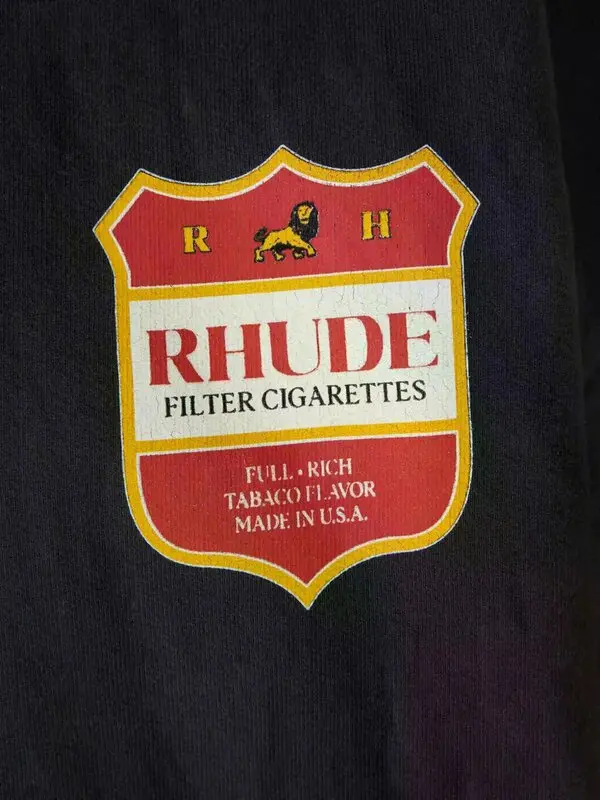 Rhude Logo-print Cotton Sweatshirt