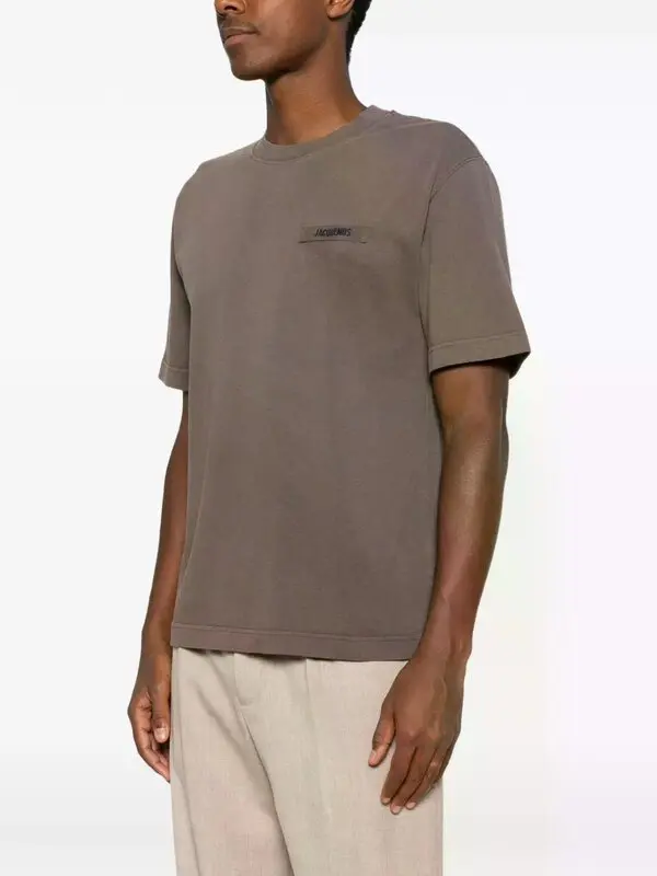 Jacquemus Cotton T-shirt - Black