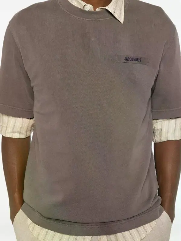 Jacquemus Cotton T-shirt - Black