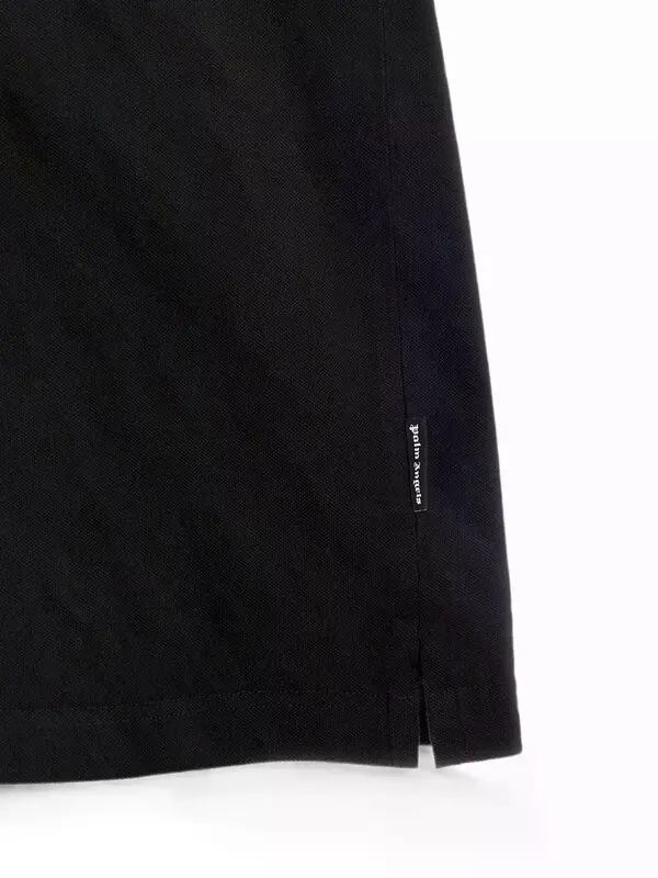 Palm Angels Logo-patch Polo Shirt