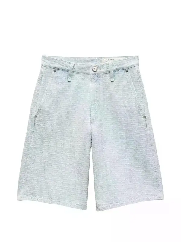 Rag & Bone Mckenna Tailored Shorts - Blue