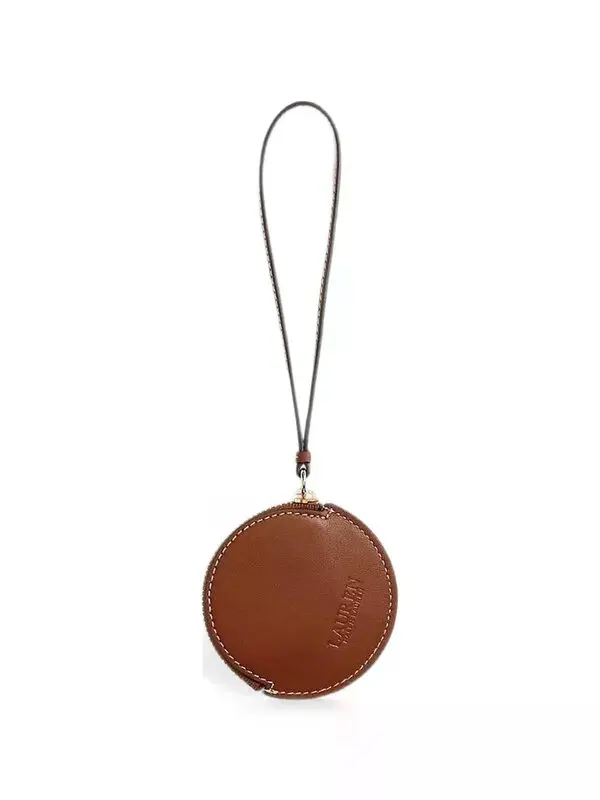 Ralph Lauren Ball Patch Leather Pouch - Brown